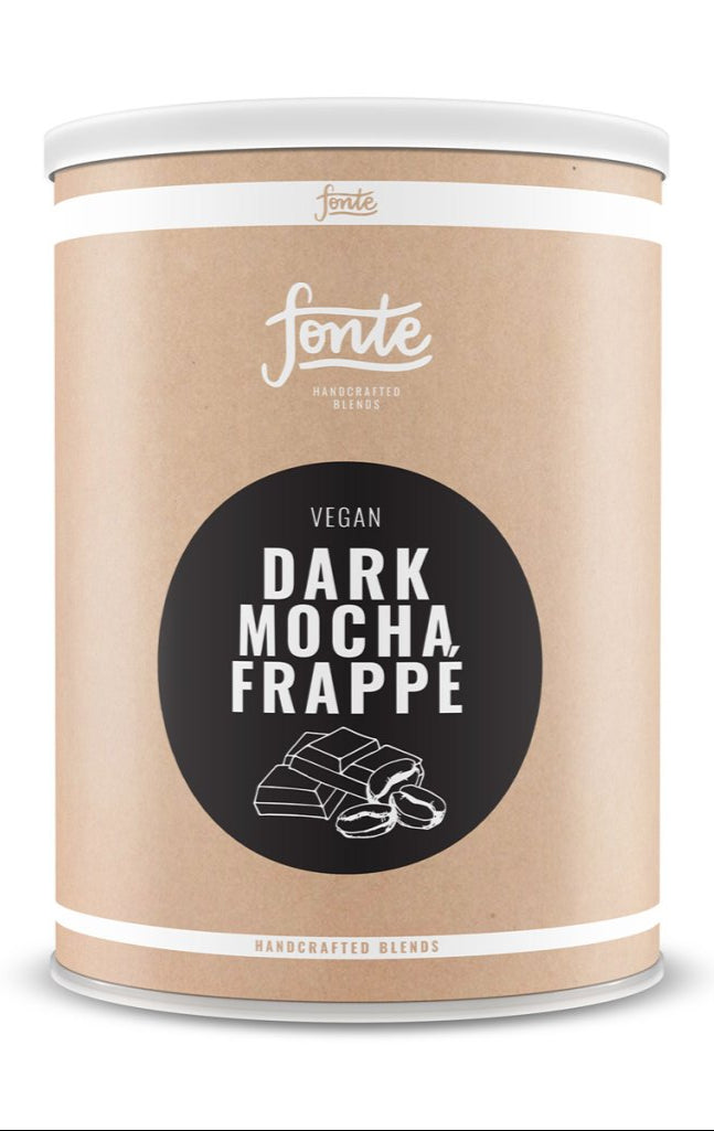 Fonte Dark Mocha Frappe Mix 2kg – Vegan & Natural Drink Base – Mantra